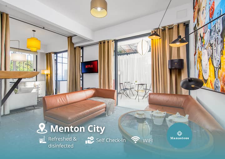 Menton Port Et Plages - Charmant 3 Pièces - Fp - Plage Rondelli (Menton)