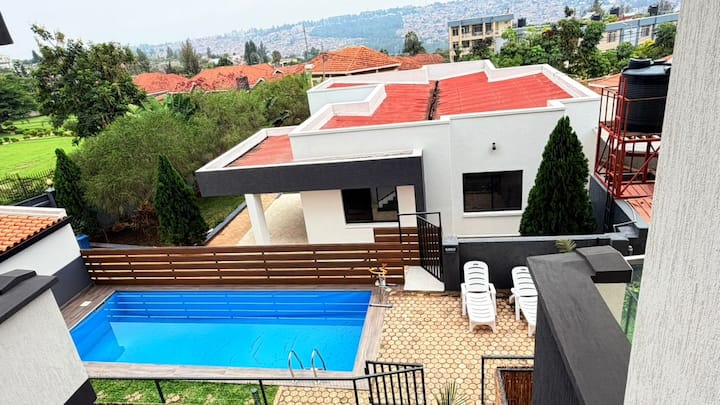 2 Bedr Apart With Gym & Pool In Kigali's Best Area - Kigali
