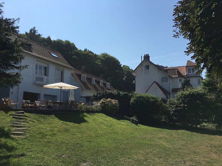 Belle Maison Familiale Vue  Mer Jardin Pour 8-10p - Plage de Wissant