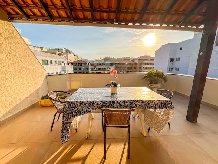 Cobertura Com 4 Quartos Na Prainha, Arraialdocabo! - Arraial do Cabo