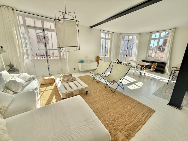 Incroyable Duplex Cœur De Ville - 3 Chambres 3 Sdb - Le Touquet