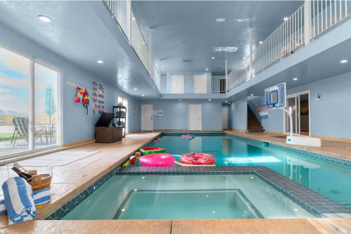 Luxe Draper Retreat W/ Pool, Sauna & Theater! - South Jordan, UT