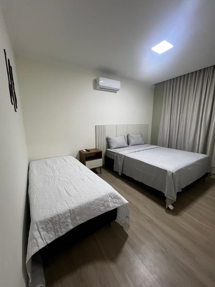 Pousada Village Da Praia - Quarto Flet 4 - Guarapari