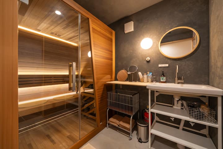 サウナ&ステイ |Zero Isumi 田園景色の中でのスローライフ - 이스미시