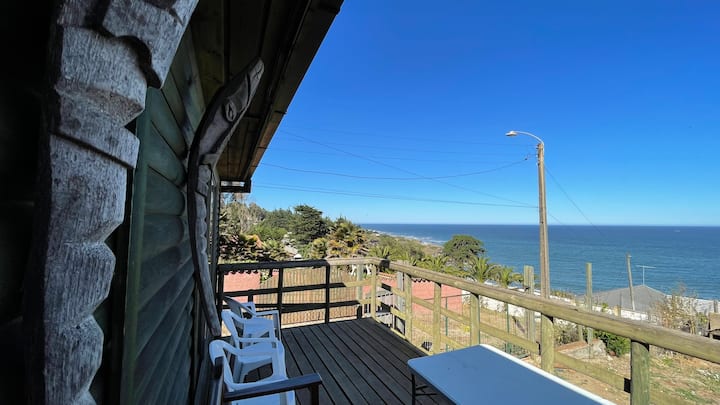Cabaña En Pelluhue Vista Al Mar - Pelluhue