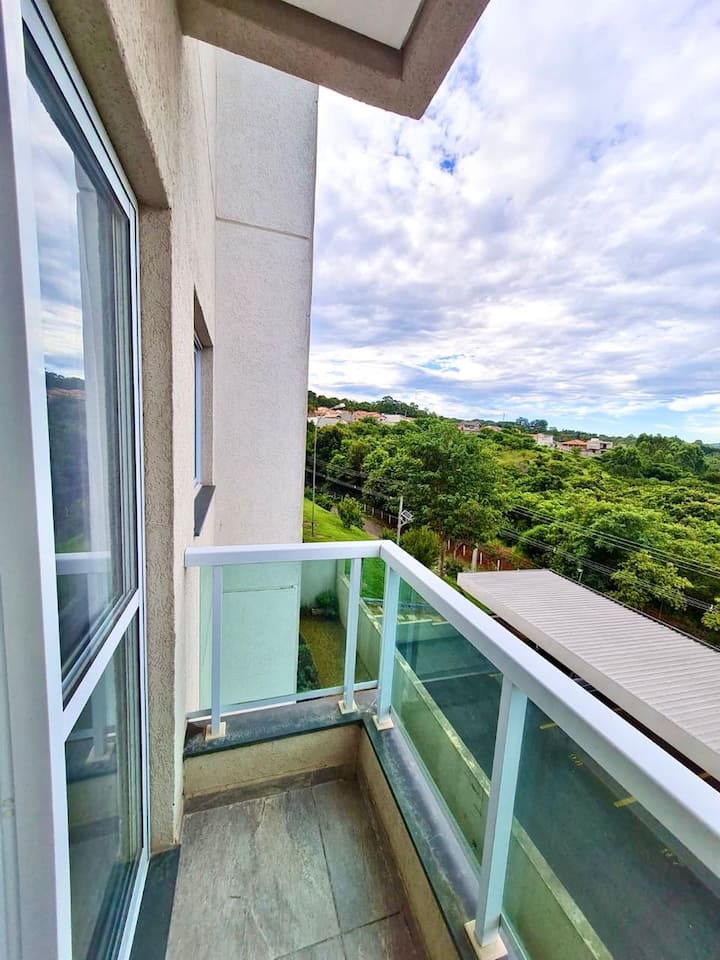 Apartamento Mobiliado E Confortável Para Seus Dias - Bragança Paulista