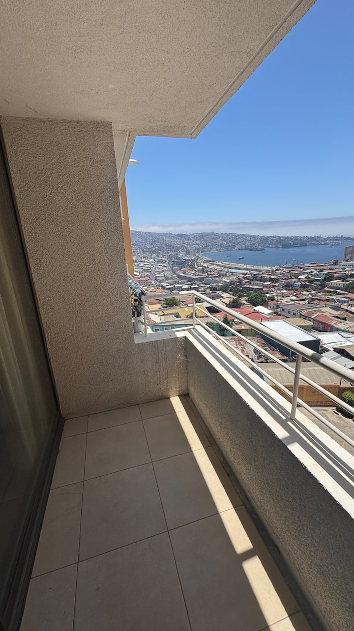 Departamento Equipado Con Vista Al Mar Valparaíso - Valparaíso