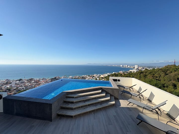 Studio • Bay View • Terrace Pool•202 - Puerto Vallarta