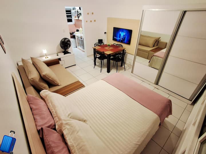 Ap à Beira-mar No Gonzaga Melhor Região De Santos - Santos, Brasil