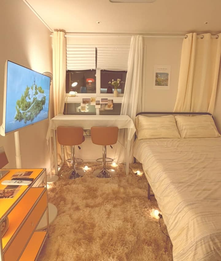 도시 스카이라인, 노을 전망 | 최상층에 위치한 두 사람을 위한 로맨틱한 휴식 공간 - Seoul