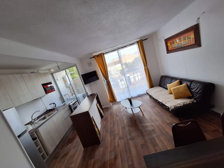 Departamento Amoblado Con Vista A La Costanera - Ovalle