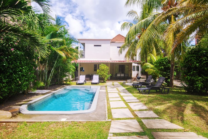 Teepee Paradis - Avec Piscine - 600m De La Mer - Mauritius