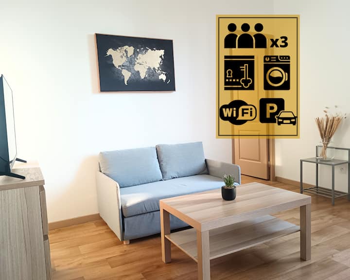 Appartement Lumineux & Pratique – Séjour Pro Lille - Mons-en-Barœul