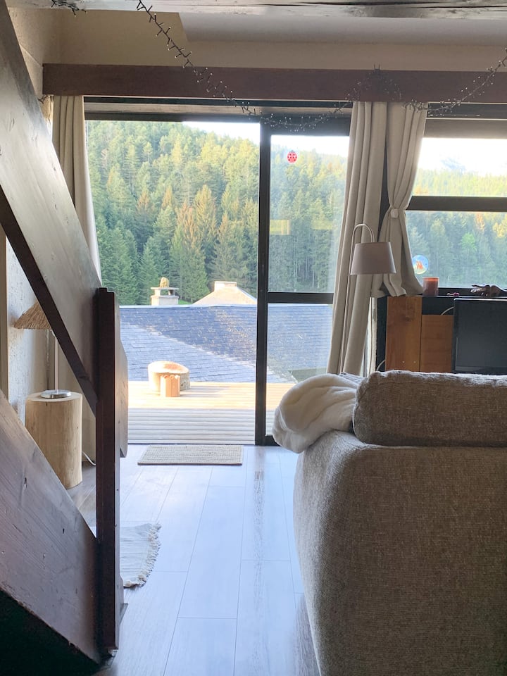 Chalet Face Au Lac De Payolle Vue Exceptionnelle - Payolle
