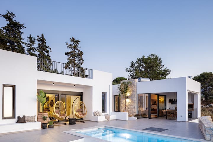 [New]villa Eshi W Private Pool & Scenic Sea View - Grèce
