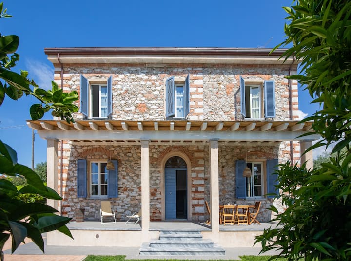 Villa Maria, Casa Di Lusso, Ampio Giardino Relax. - Pietrasanta