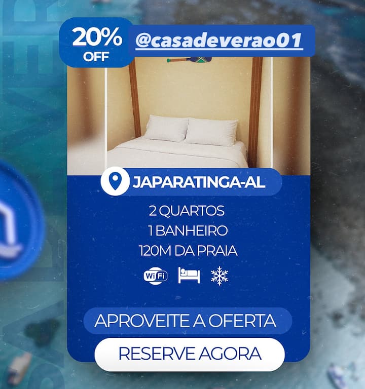Casa Simples E Aconchegante
@Casadeverao01 - Japaratinga