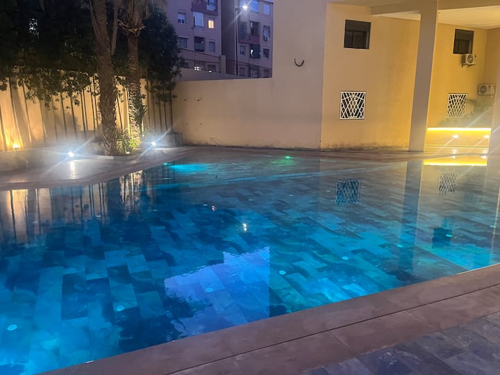 Appartement Lumineux Sur Marrakech Parking Gratuit - Marrakech