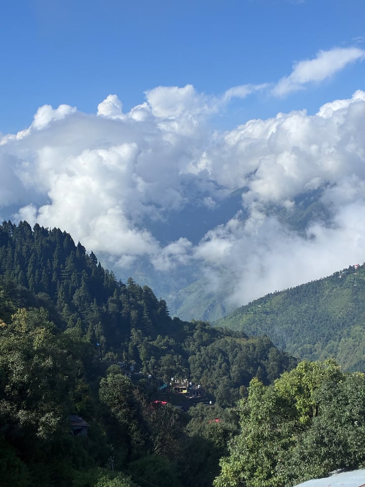 Stamp Stays • 4bhk • Valley View • Camel Back Road - Mussoorie