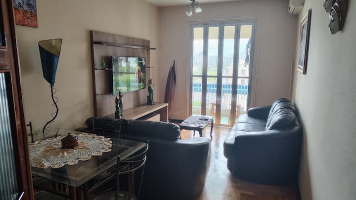 Belo Apto Com Vista Para O Mar No Itararé! - São Vicente