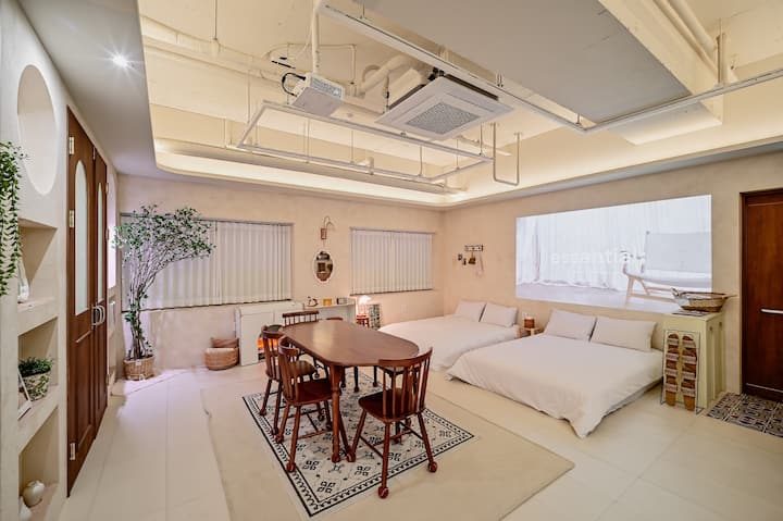 #실내온수풀#퀸침대2#해운대장산역중심#2026년1월 인테리어리뉴얼# - Busan