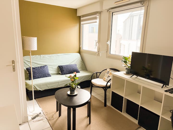 Studio Calme 5minutes à Pied Palais Des Congrès - Nantes