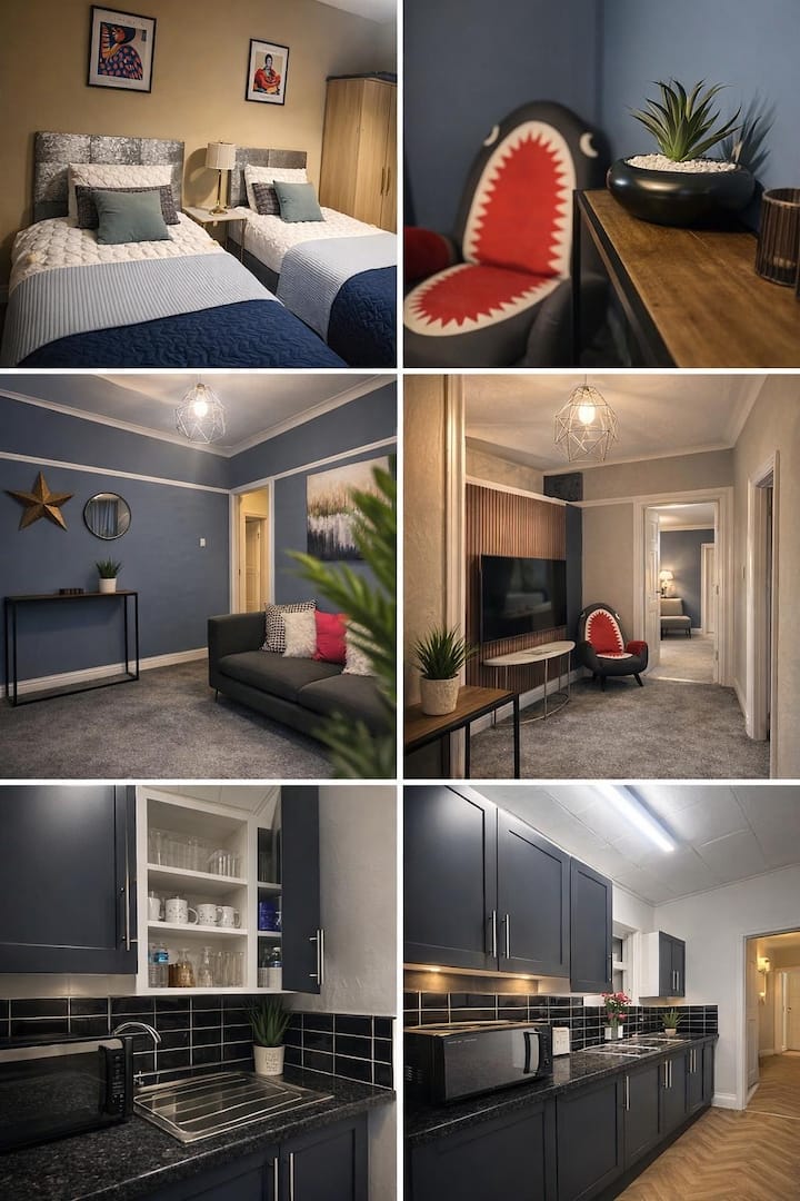 New Apt, 5 Min Citycentre, A1, Free Parking 6guest - Newcastle upon Tyne