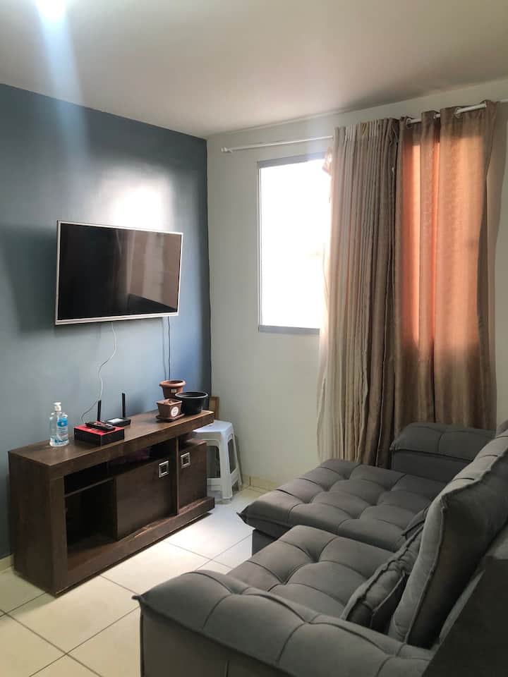 Apto 1 Quarto - Mobiliado - Condomínio Fechado - Santa Rita