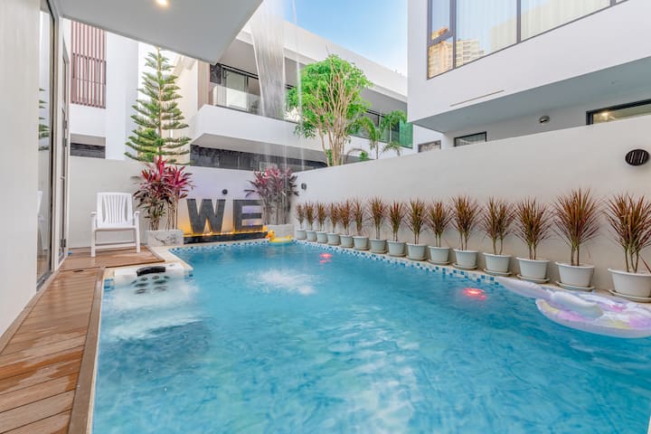 [392]5卧6卫/近海100米/芭提雅市中心/独栋泳池别墅/智能奢华装修/大空间/步行街/交通便利 - Pattaya