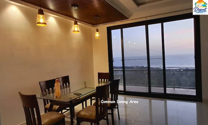 Digant-2 A Room In Bunglow- Seaview & Breakfast. - Ganpatipule