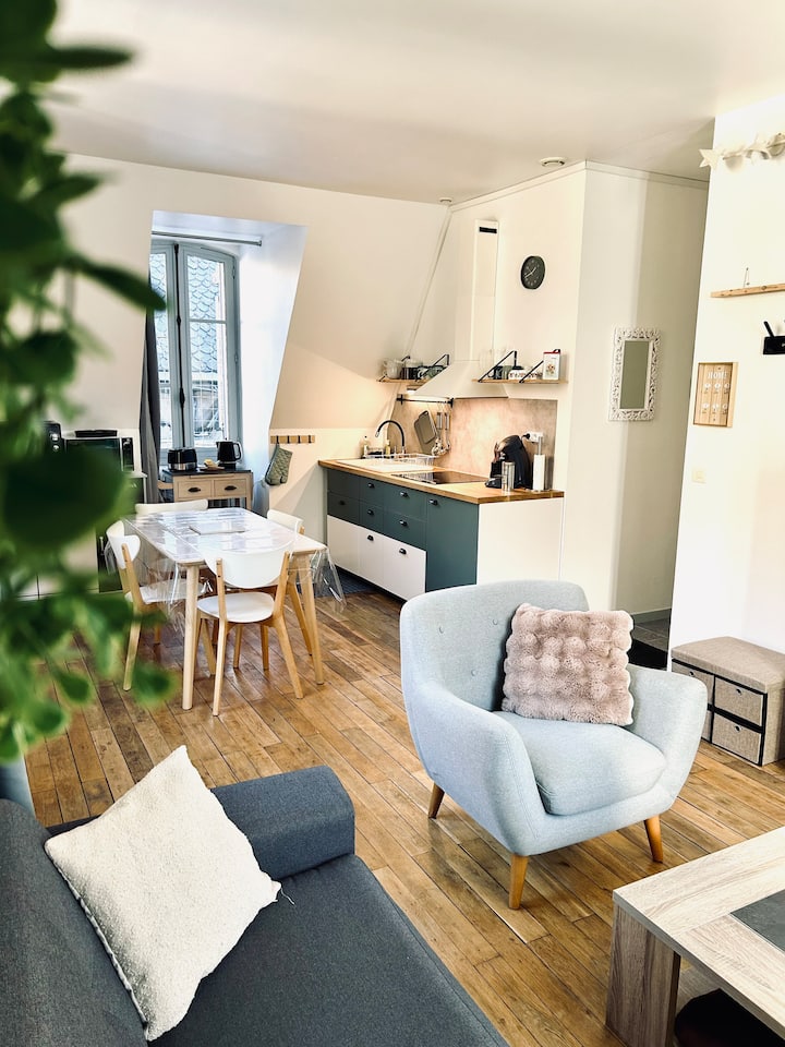 Appartement Lumineux- Centre Ville - Parking - Murat-le-Quaire