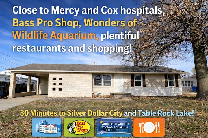 Charming Home, Perfect For Traveling Business Pros - Springfield