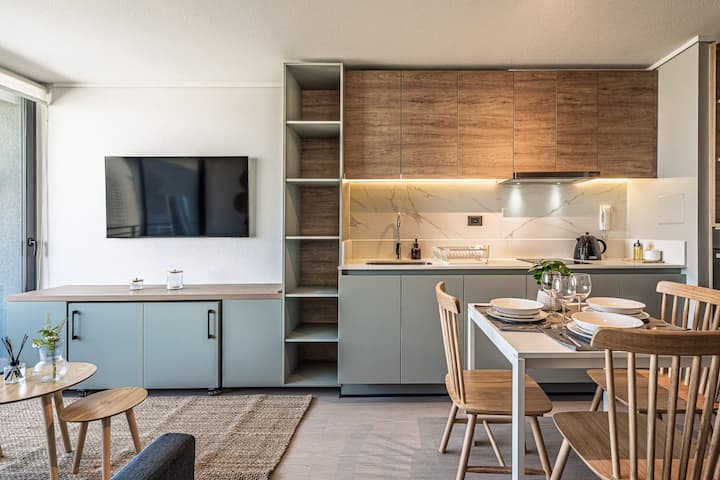 Departamento 1d1b A Pasos Del Metro Irarrázaval - Chile