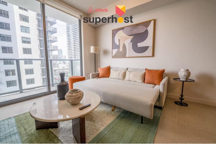 Luxury 1 Master Bedroom In The Crosby #1411 - Miami