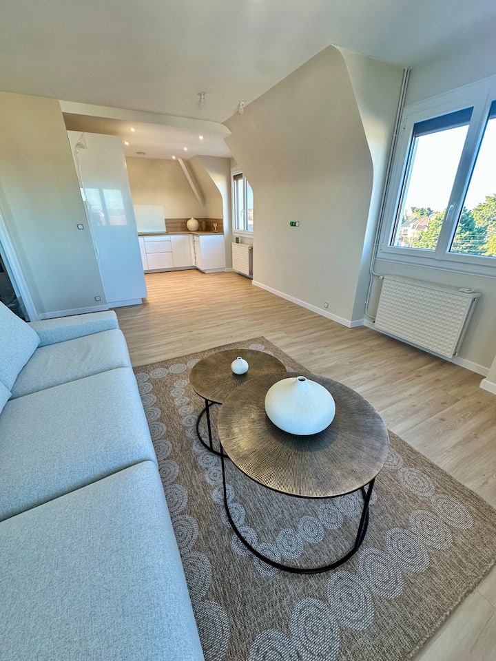 L'etoile De Nacre /Appartement De Standing Vue Mer - Ouistreham