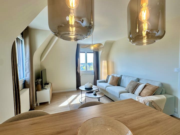 L'etoile De Nacre /Appartement De Standing Vue Mer - Franceville-Plage