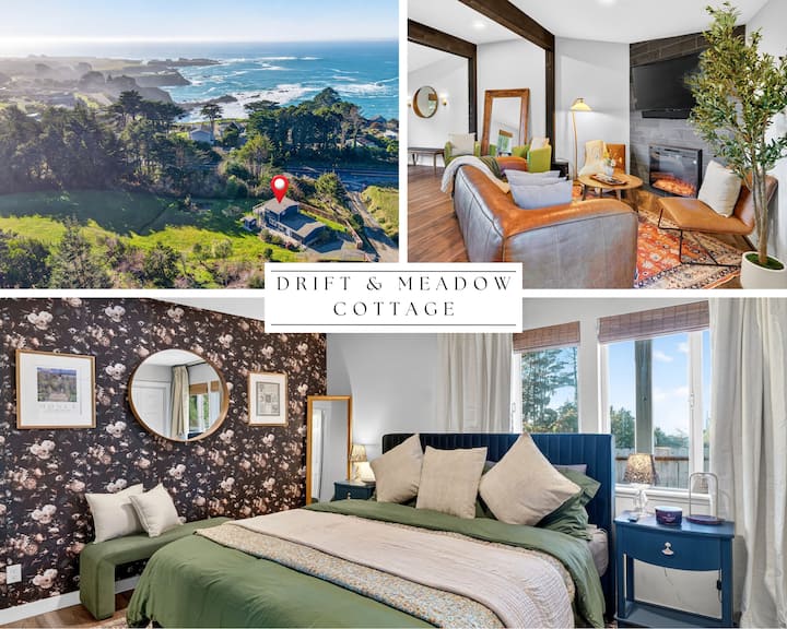 Drift & Meadow Cottage L 3 Min To Town L Acre Land - Mendocino, CA