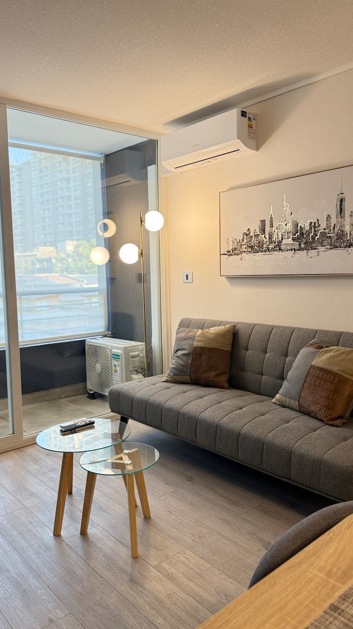 Lovelyapt+pool+heating+ac+laundry+gym@santiago - Santiago