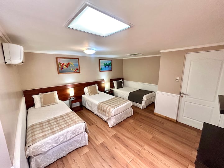 Habitación Triple Hostal Del Valle - Santa Cruz, Chile