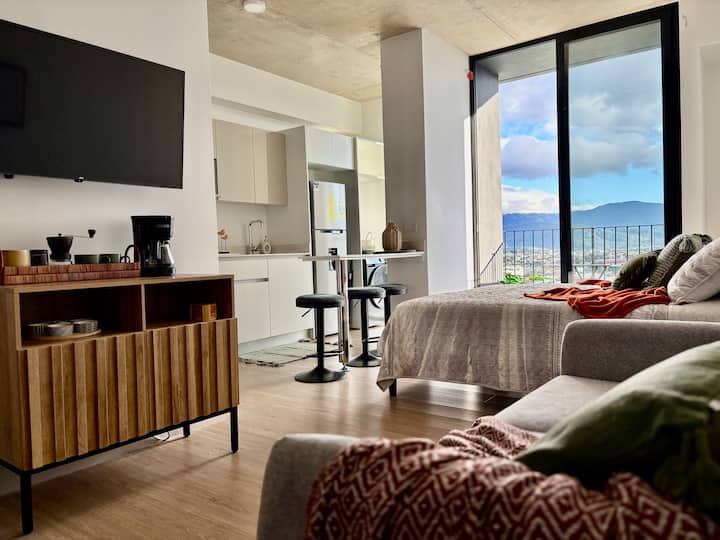 Apto. En Zona Segura C/balcón, A/c, Piscina, Gym - San José