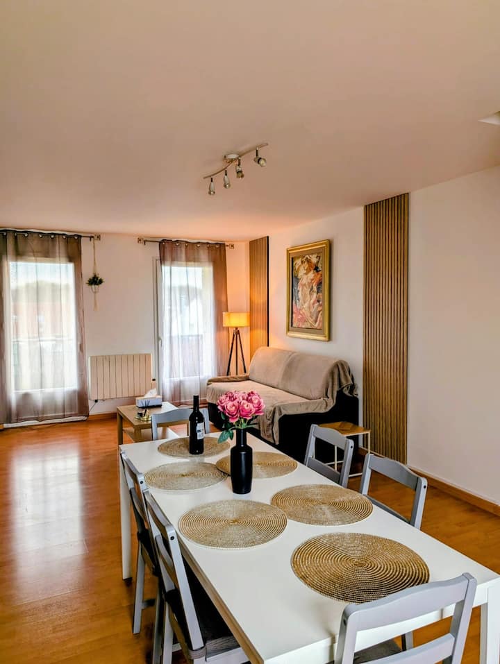 Appartement Autonome Cosy Paris Cdg - Gonesse