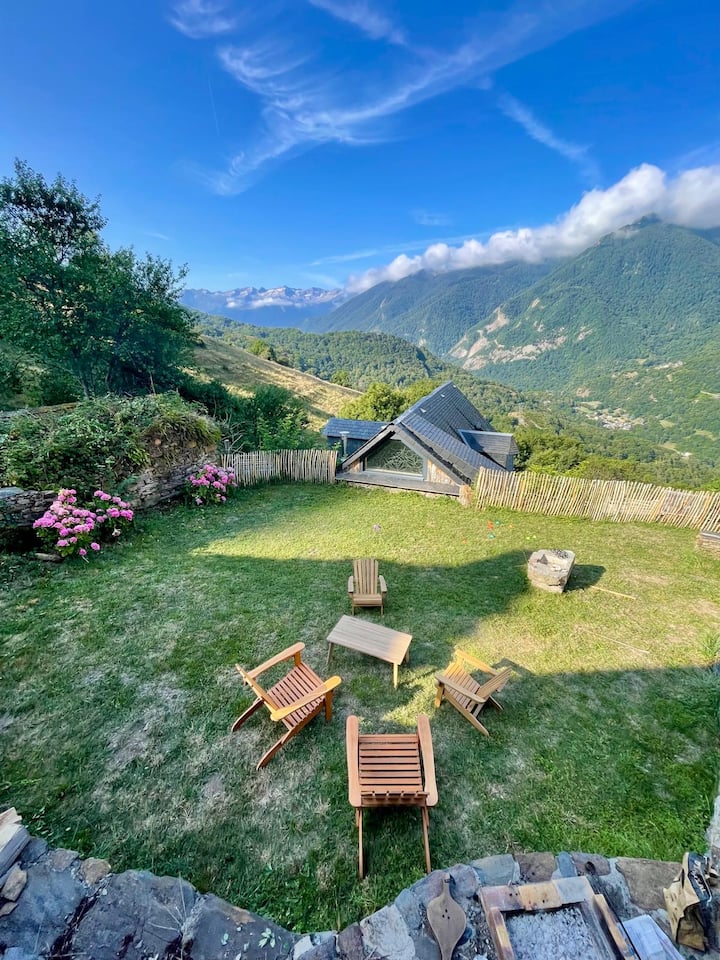 Charmante Grange De Montagne - Les