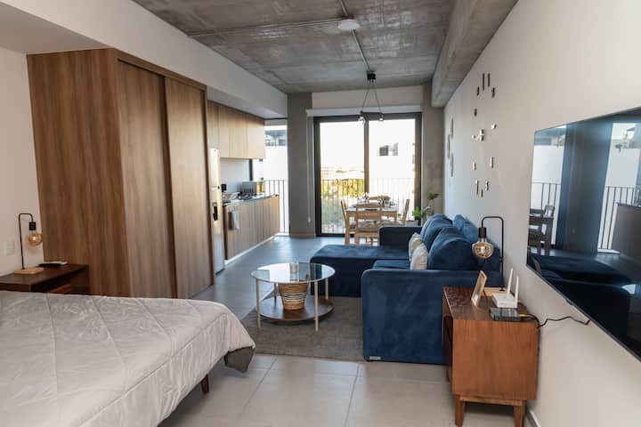 Q-604 | New Apartment In Americana, A/c, Terrace, Parking - Guadalajara
