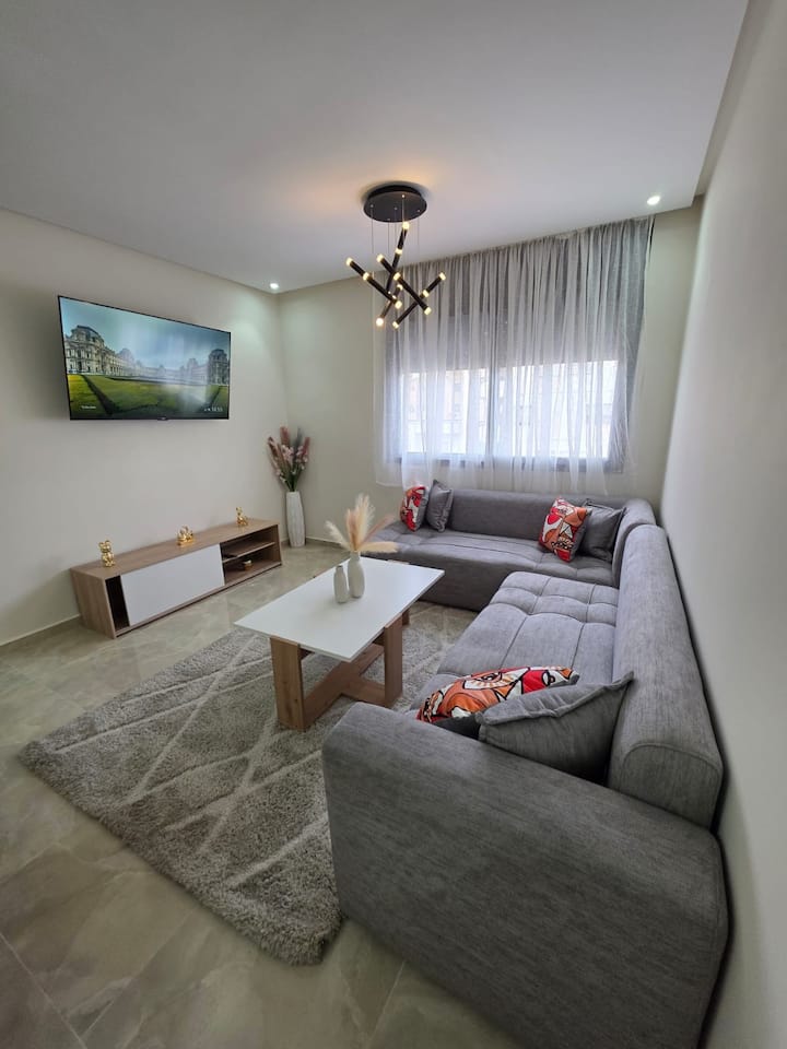 Appartement Spacieux Et Lumineux 3 Chambres - Rabat