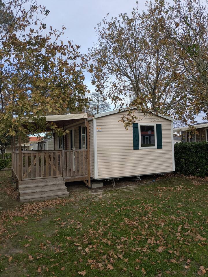 Mobil-home Dans Un Camping 4* - Lit-et-Mixe