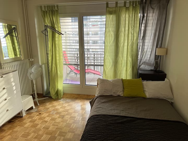 Grande Chambre + Balcon Privé - Geneva