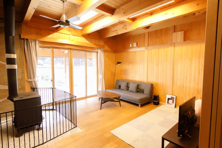 【下呂温泉25分/高山40分】薪ストーブの家｜一棟貸切｜木久 飛騨-Kokyu Hida - Takayama