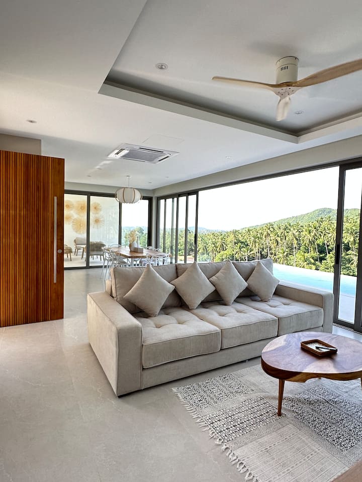 Brand New Luxury Villa Nara Jungle View - Ko Samui, Island