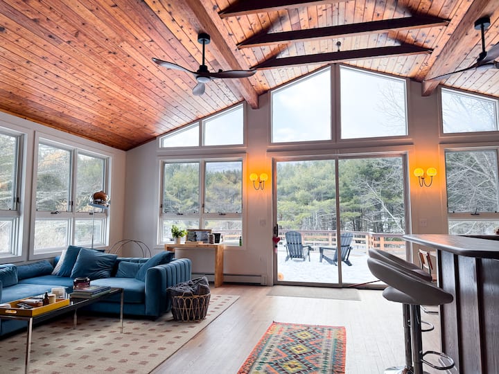 The Cedar Stock Cabin - Woodstock Mountain Views - Woodstock, NY