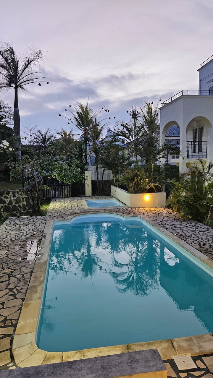 Beautiful 3 Bedroom Apartment In Palm Green Villa - Maurice